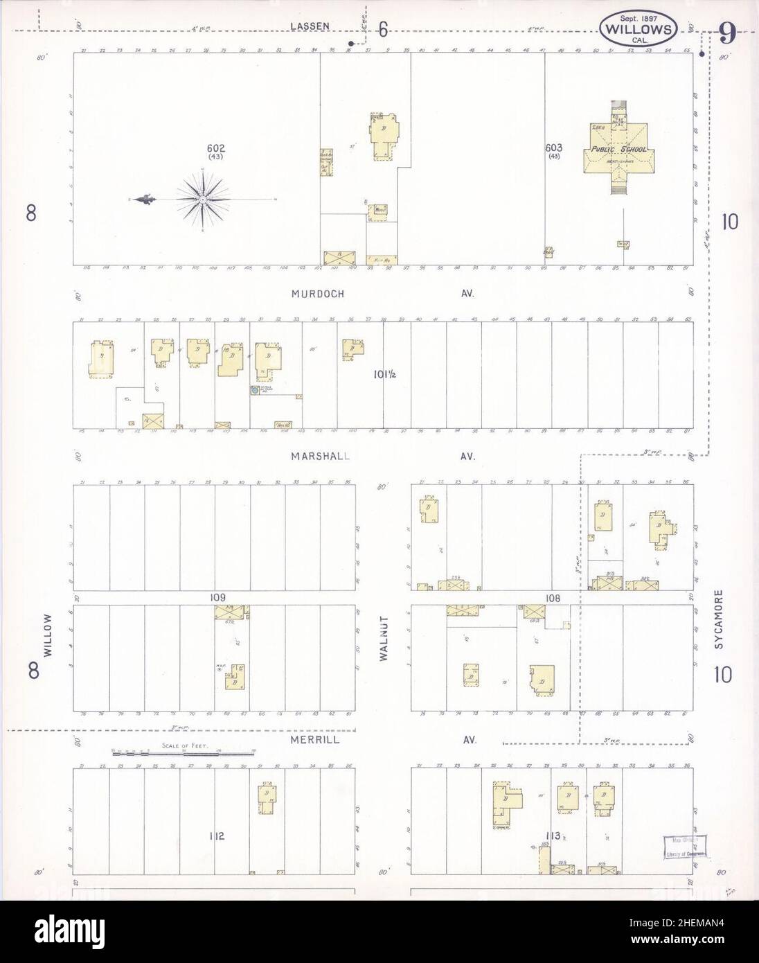 Willows map hi-res stock photography and images - Alamy