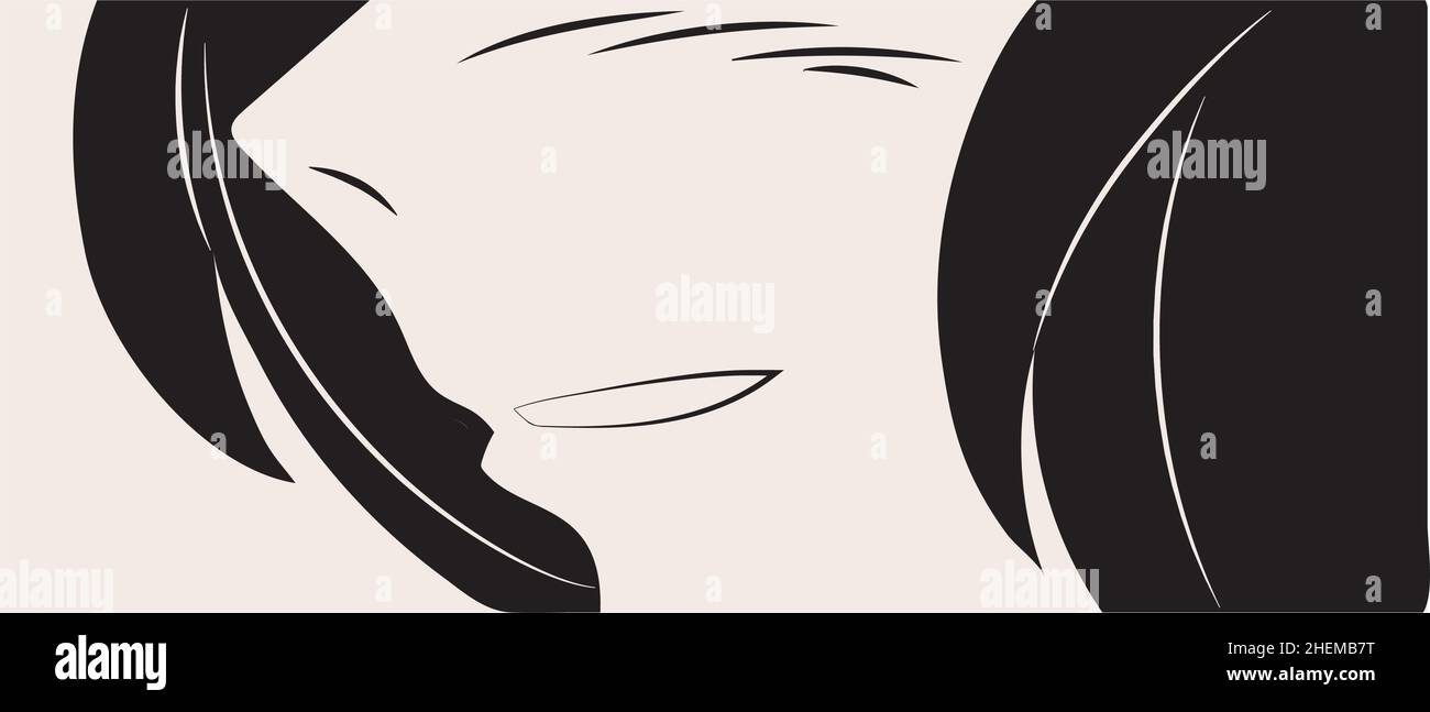 close up manga mouth Stock Vector Image & Art - Alamy