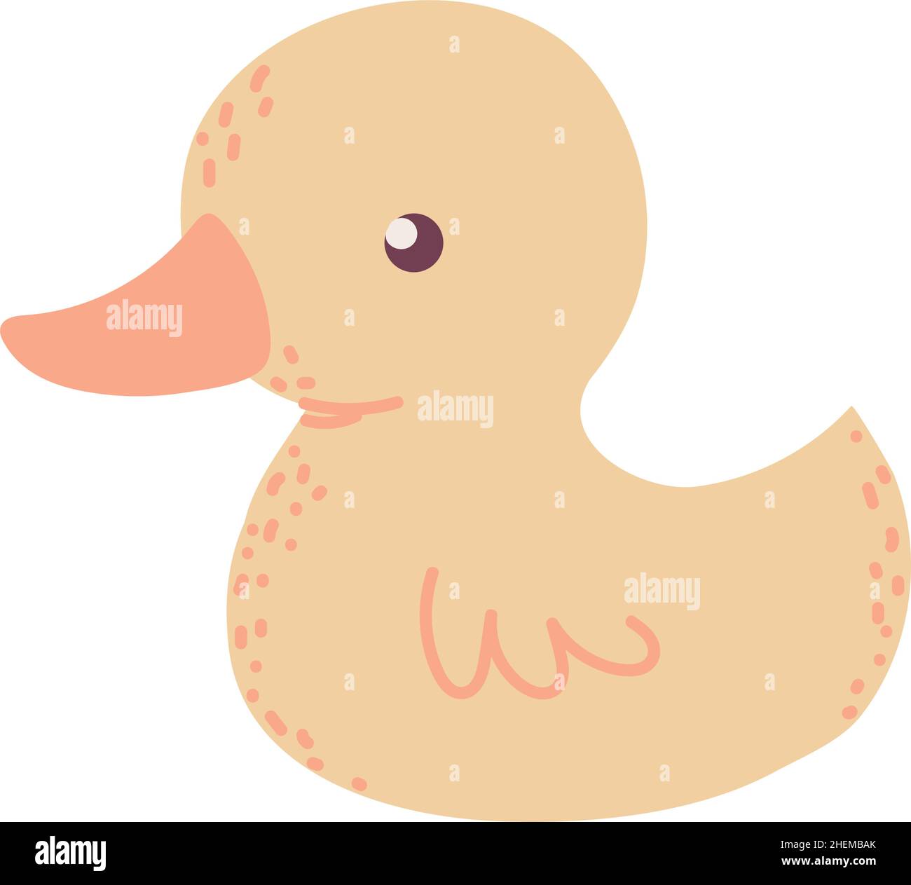 rubber duck toy icon Stock Vector Image & Art - Alamy