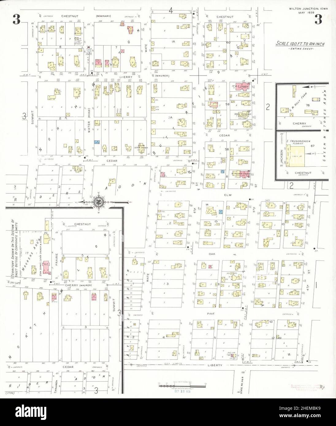 Map of muscatine hi-res stock photography and images - Alamy
