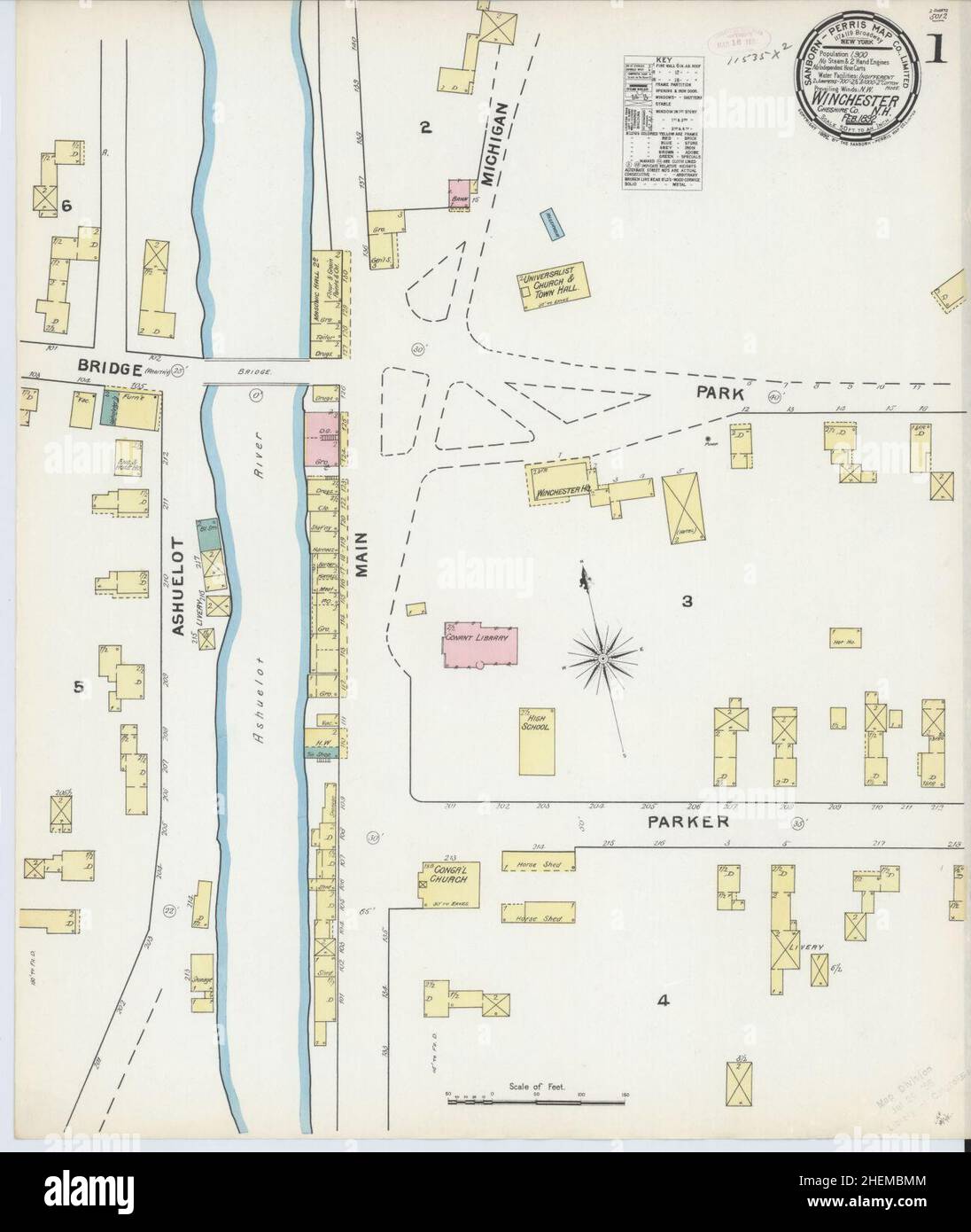 Winchester hampshire map hi-res stock photography and images - Alamy