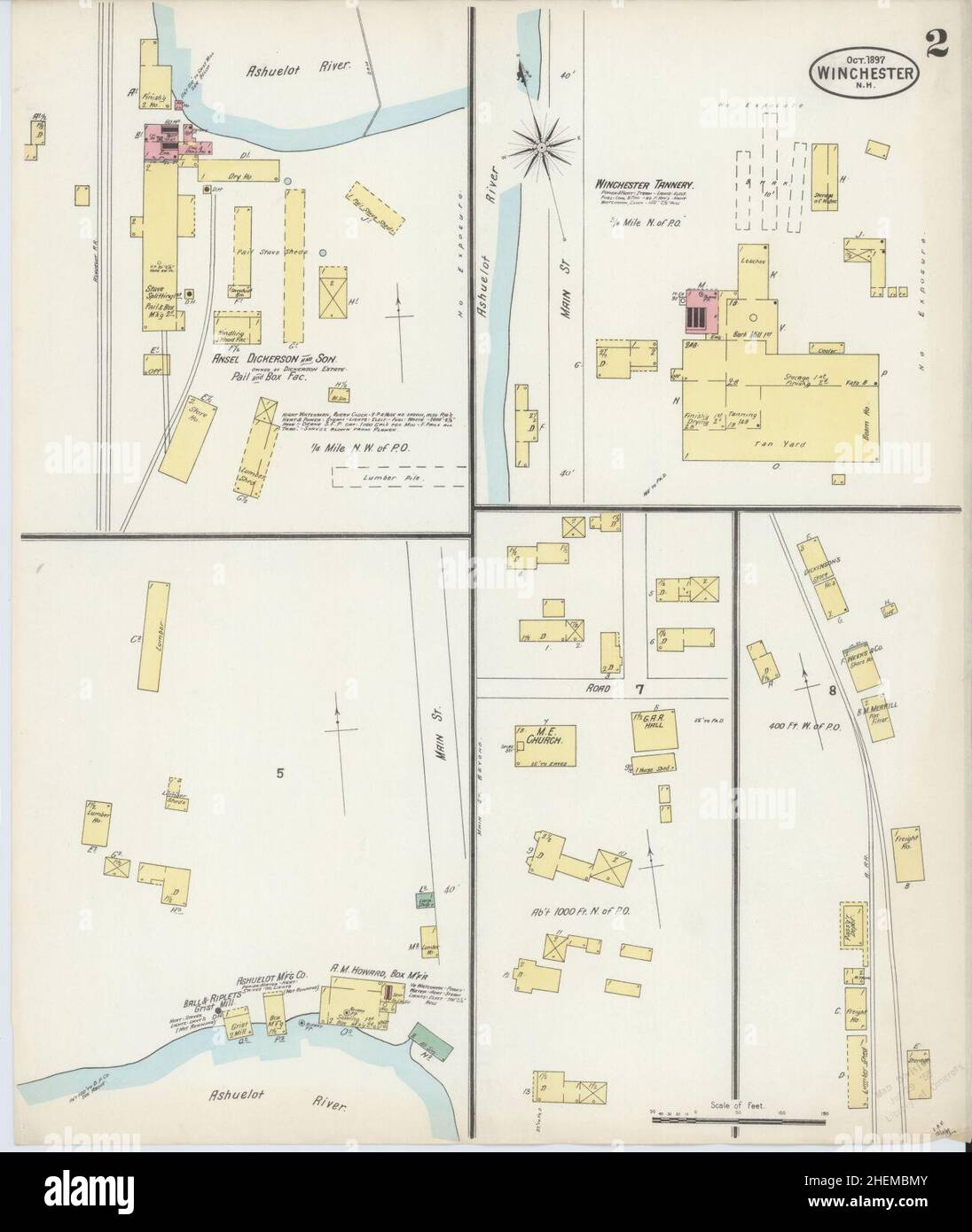 Winchester hampshire map hi-res stock photography and images - Alamy