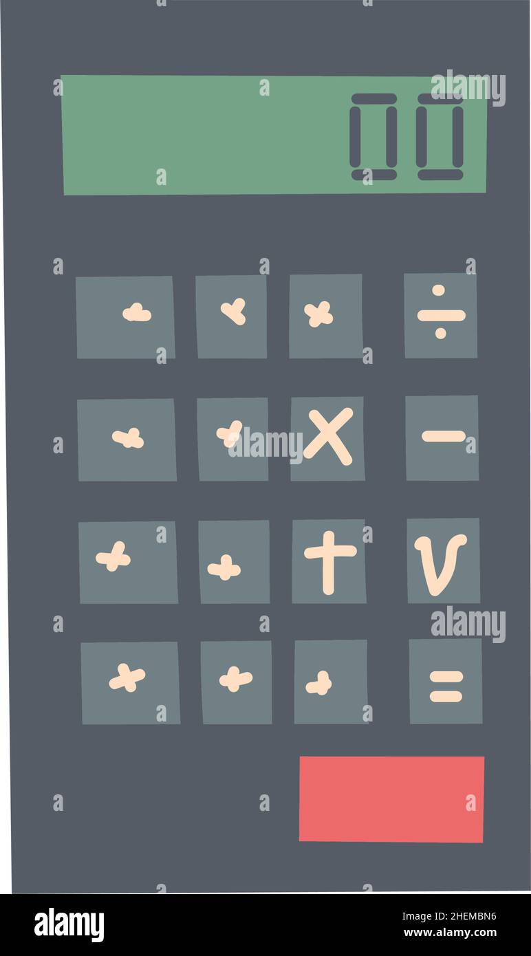 financial calculator icon Stock Vector Image & Art - Alamy