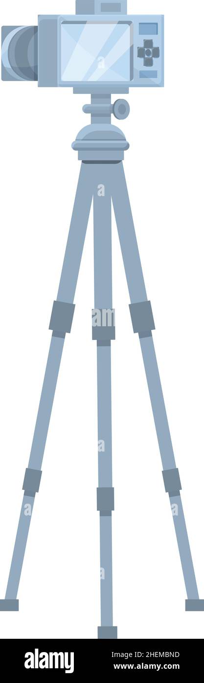 Live stream camera icon cartoon vector. Video youtube. Internet media ...