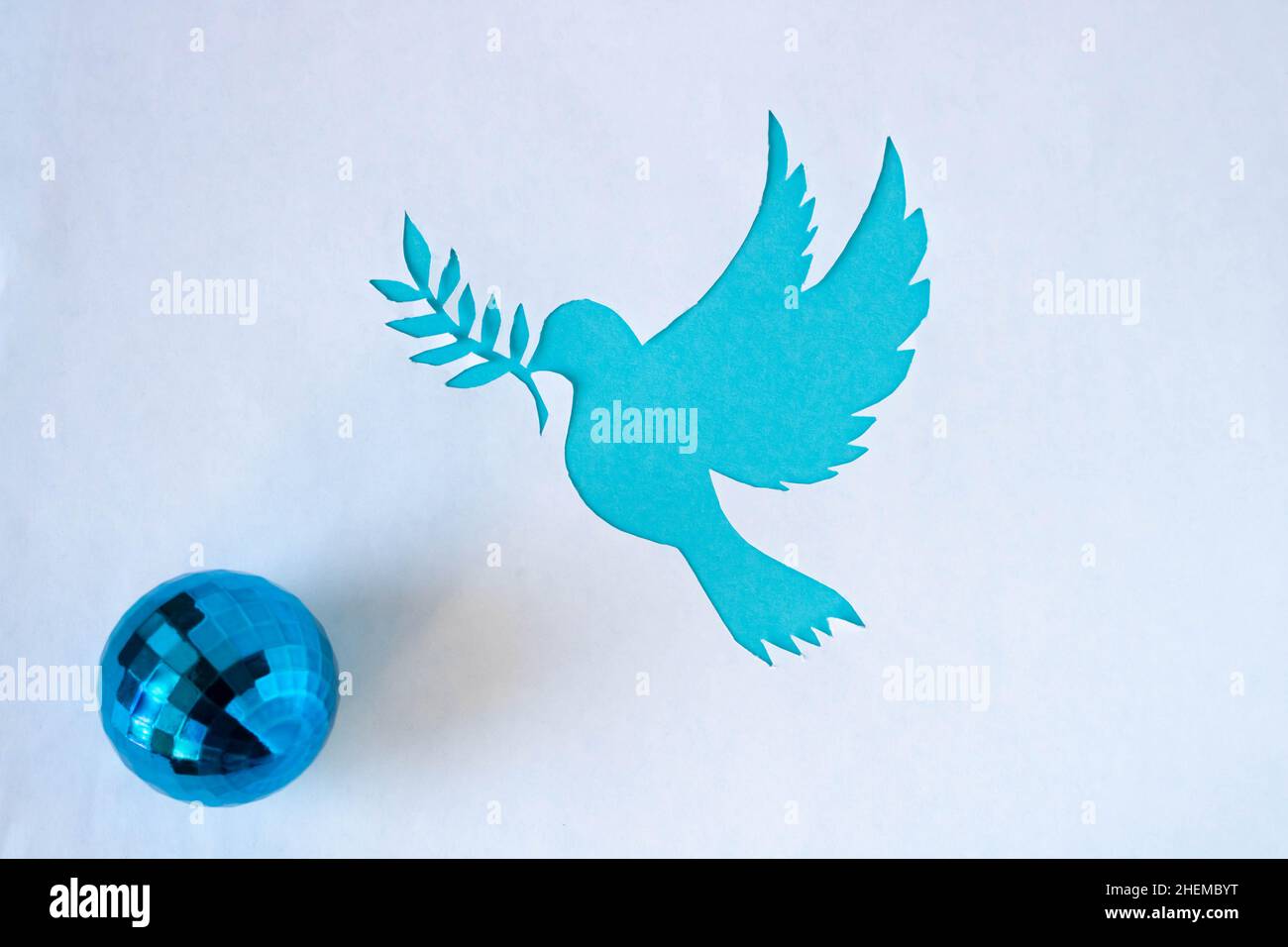 Dove Stencil Cut Out