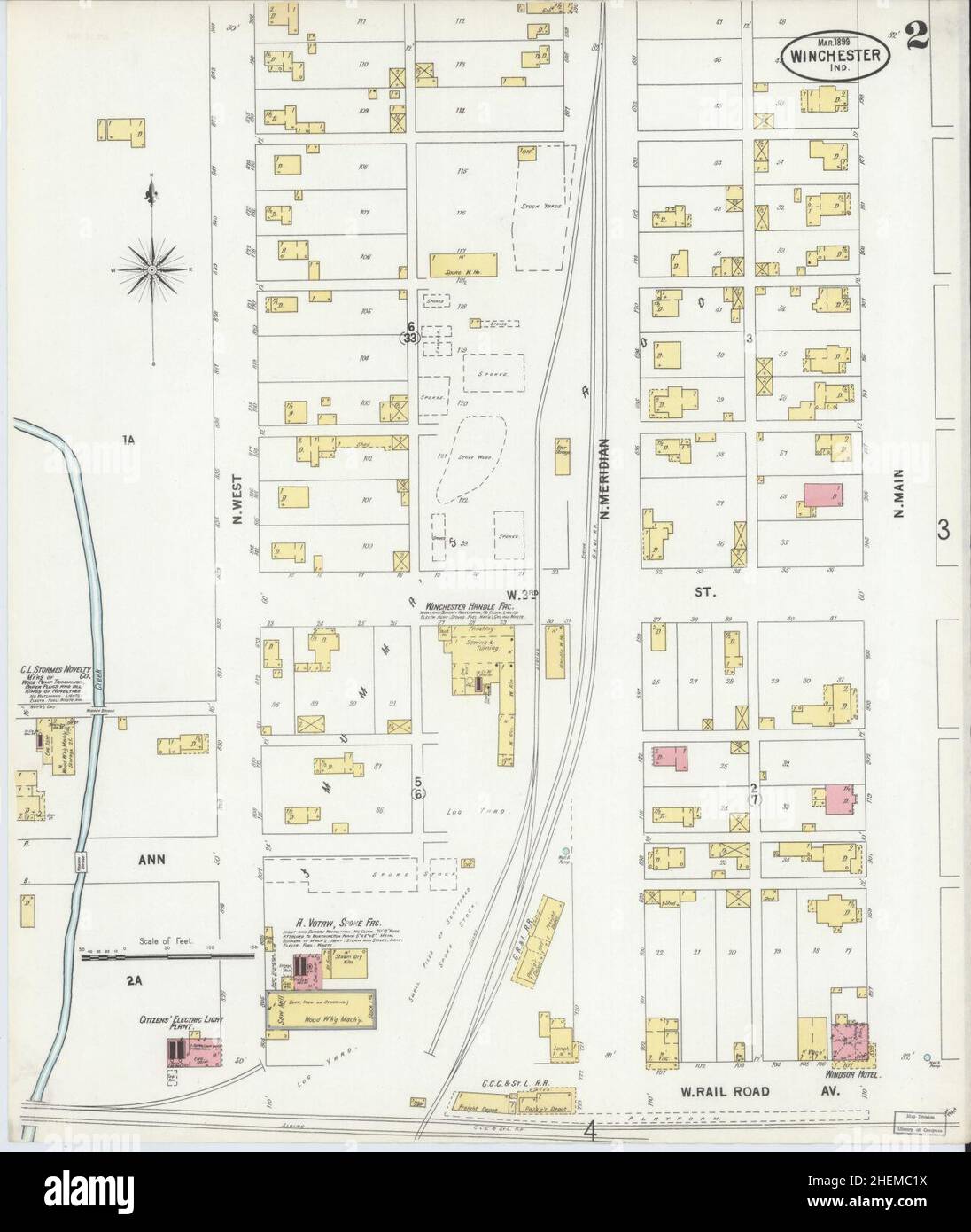 Winchester county map hi-res stock photography and images - Alamy