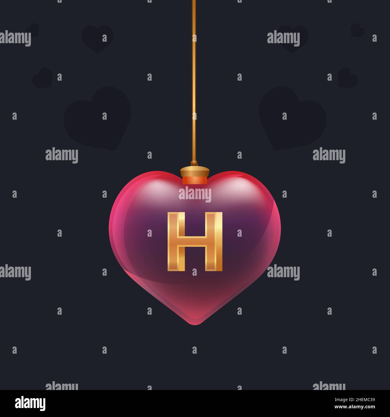 Heart h Stock Vector Images - Alamy