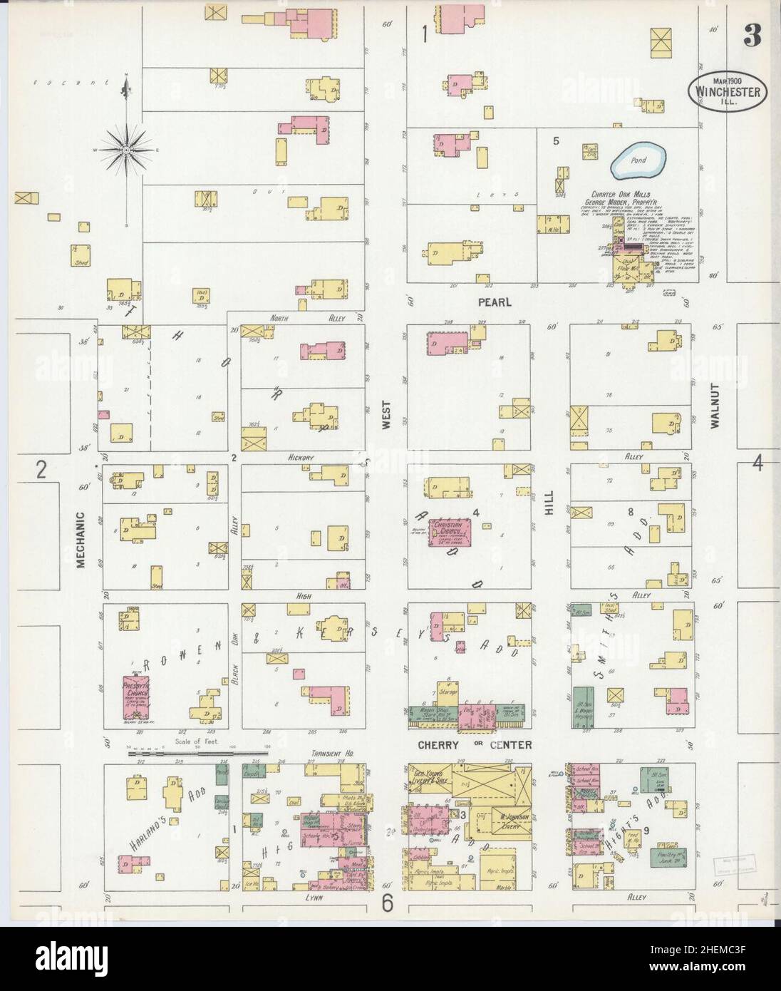 Winchester county map hi-res stock photography and images - Alamy