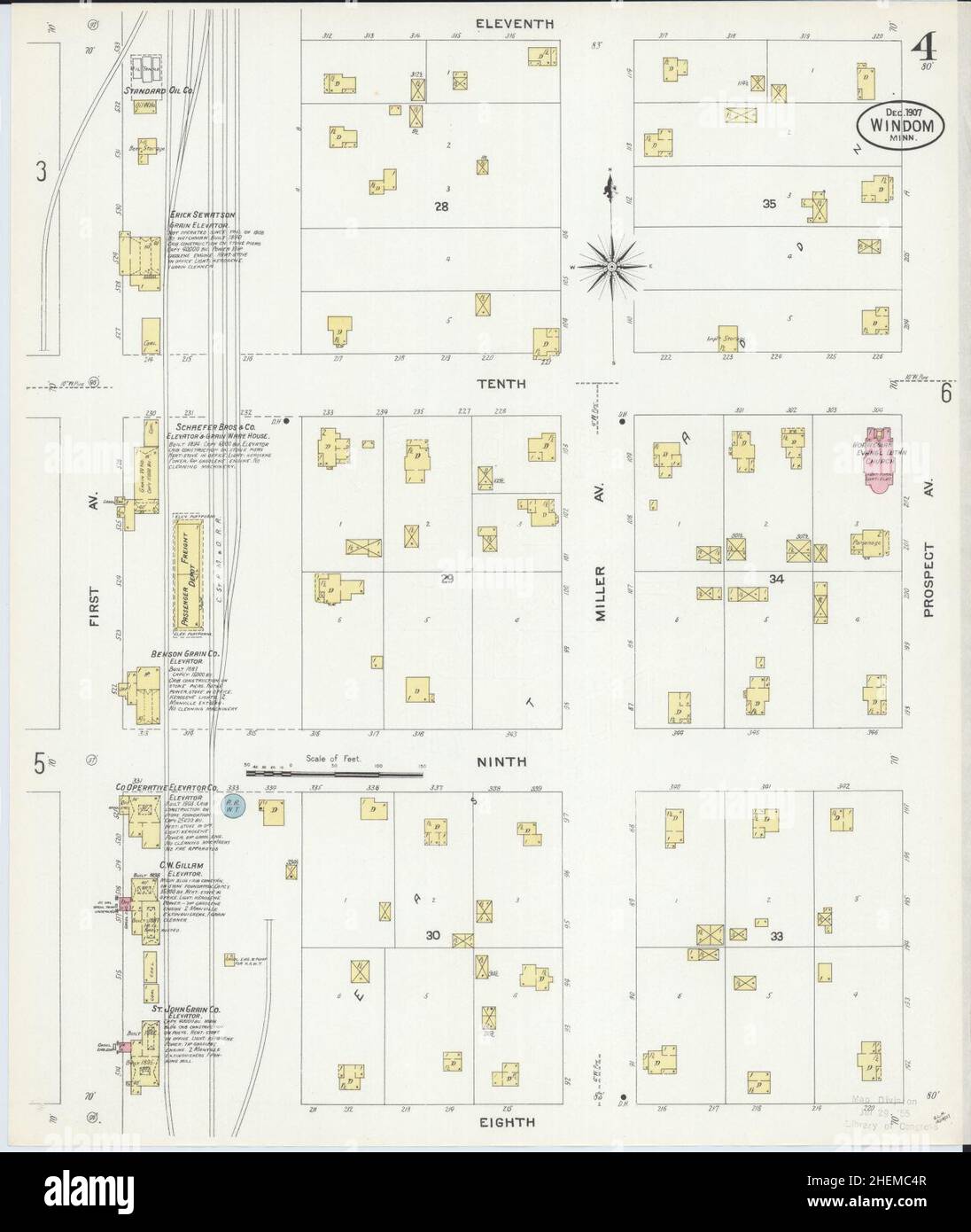 Map of cottonwood minnesota hi-res stock photography and images - Alamy