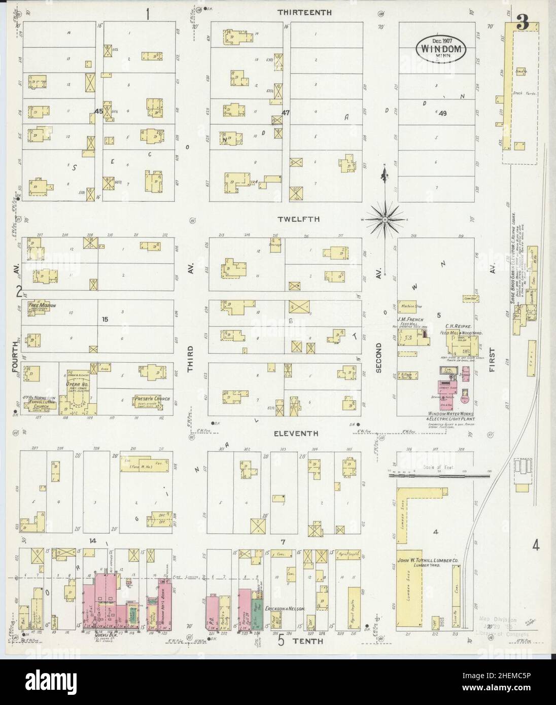 Map of cottonwood minnesota hi-res stock photography and images - Alamy