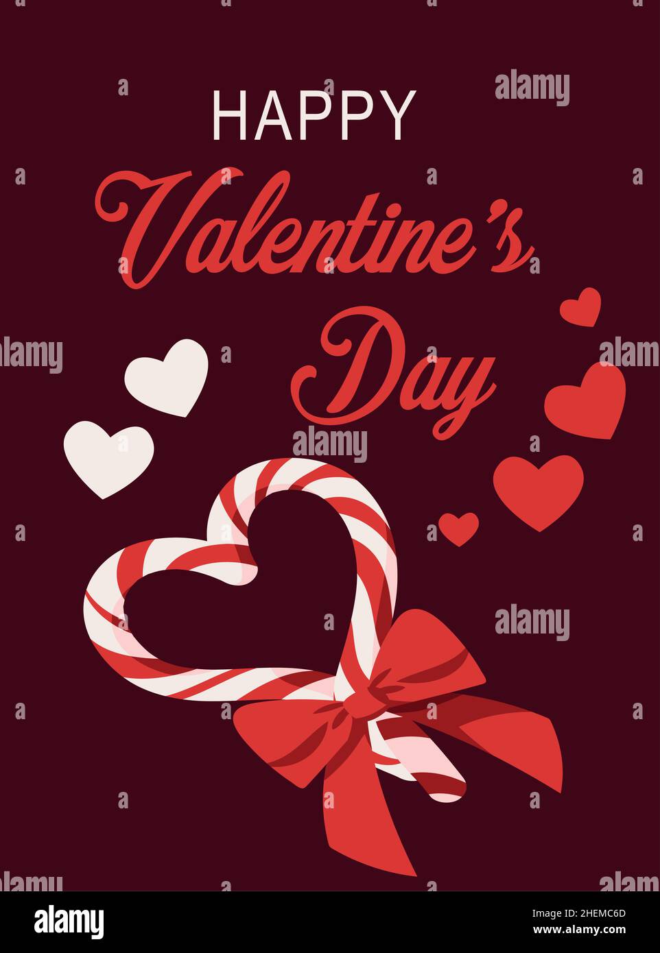 happy valentines day inscription Stock Vector Image & Art - Alamy