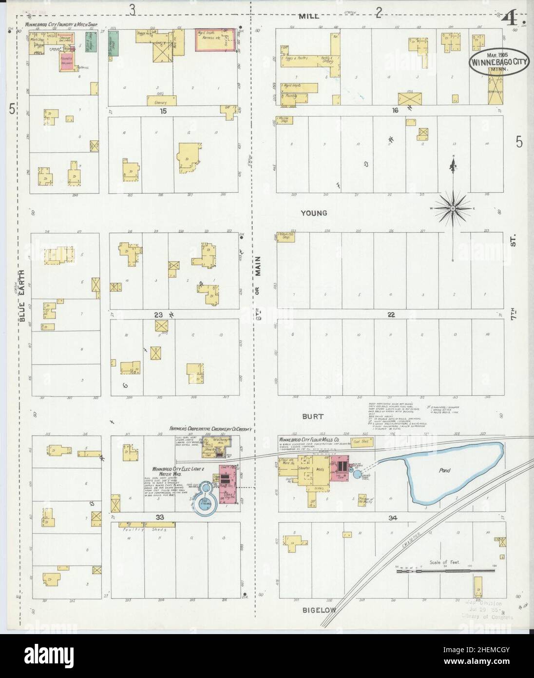 Map Of Winnebago High Resolution Stock Photography and Images - Alamy