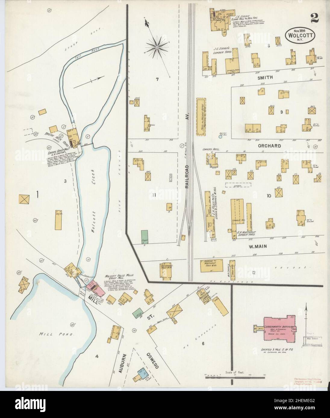 Map Of Wolcott High Resolution Stock Photography and Images - Alamy