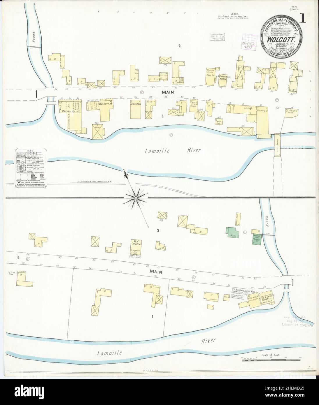 Wolcott map hi-res stock photography and images - Alamy