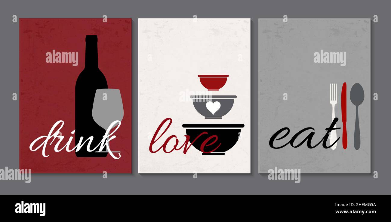 Wine class cafe Stock Vector Images - Alamy