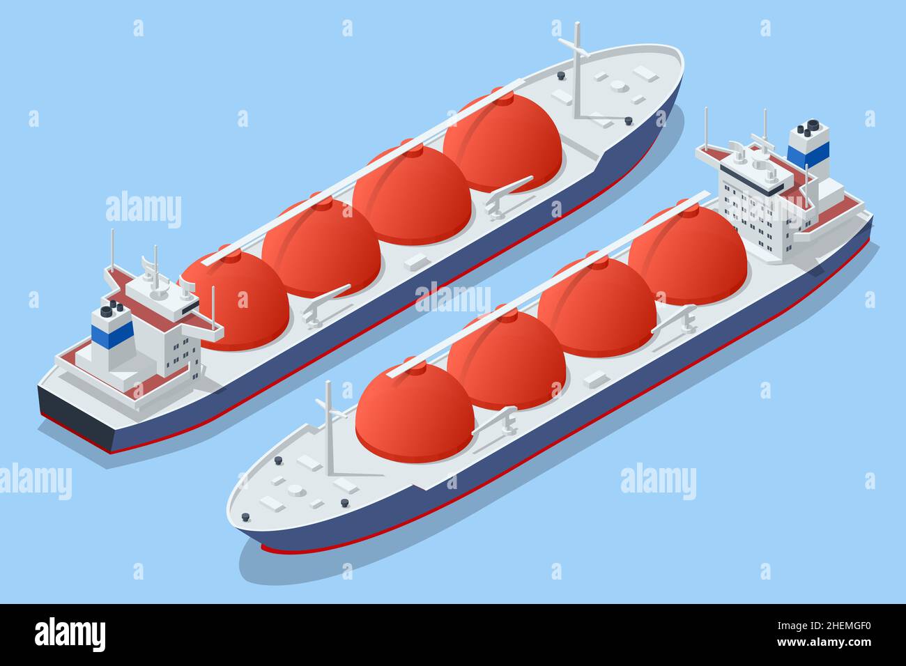 Isometric LNG carrier, an LNG carrier is a tank ship designed for transporting liquefied natural ...
