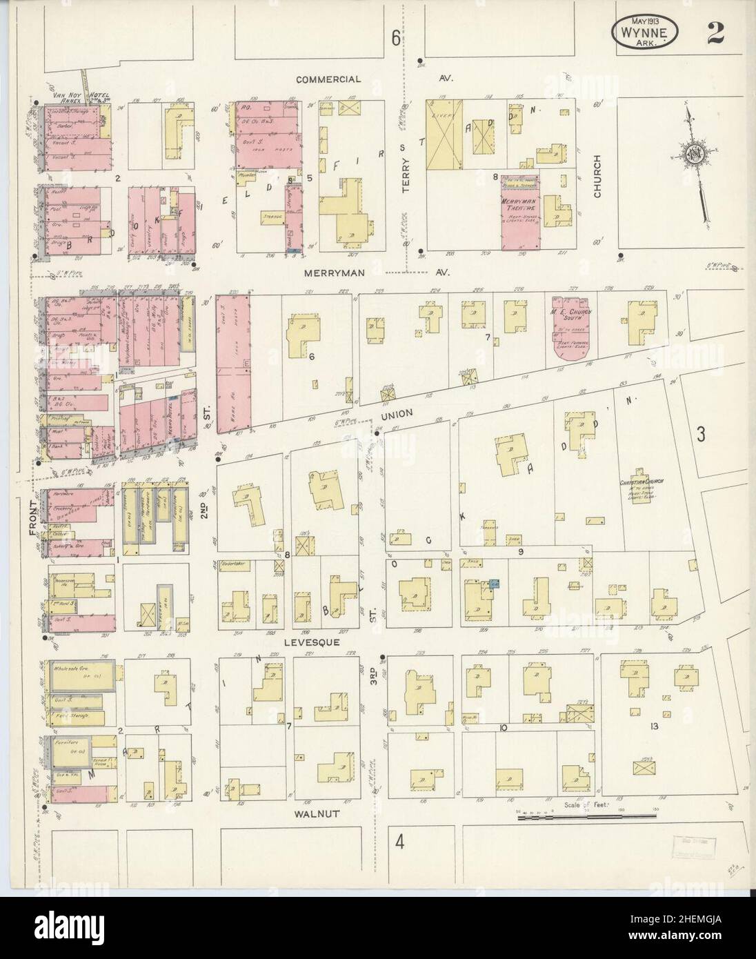 Wynne arkansas map hi-res stock photography and images - Alamy