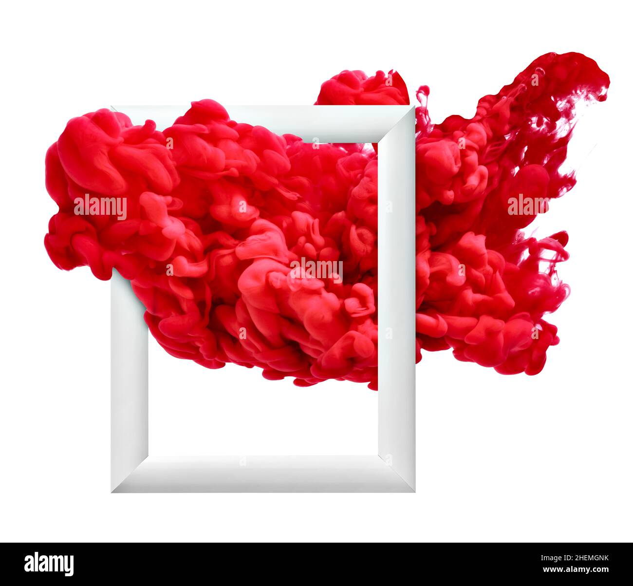 Wall art white background Cut Out Stock Images & Pictures - Alamy