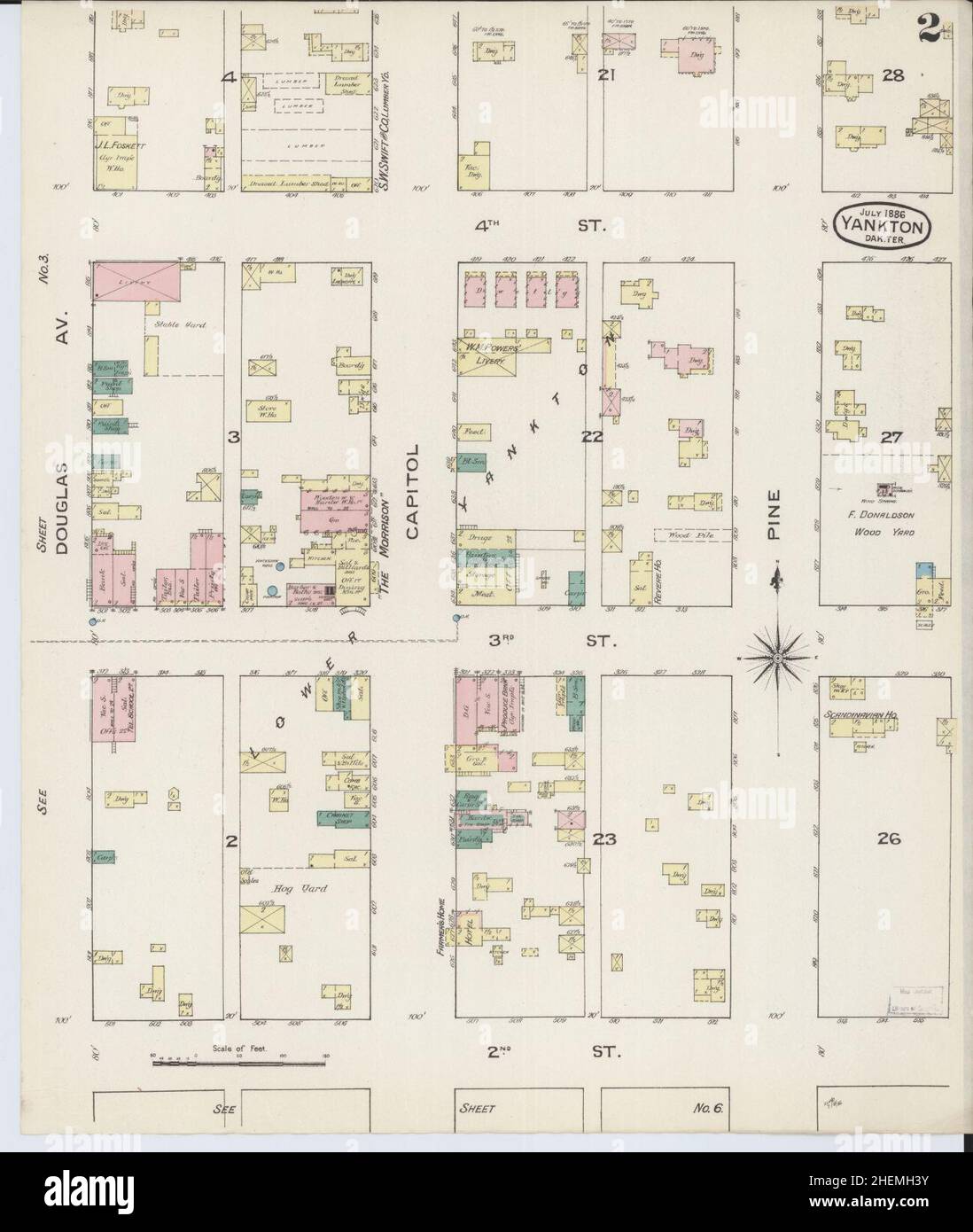 Yankton south dakota historic hi-res stock photography and images - Alamy