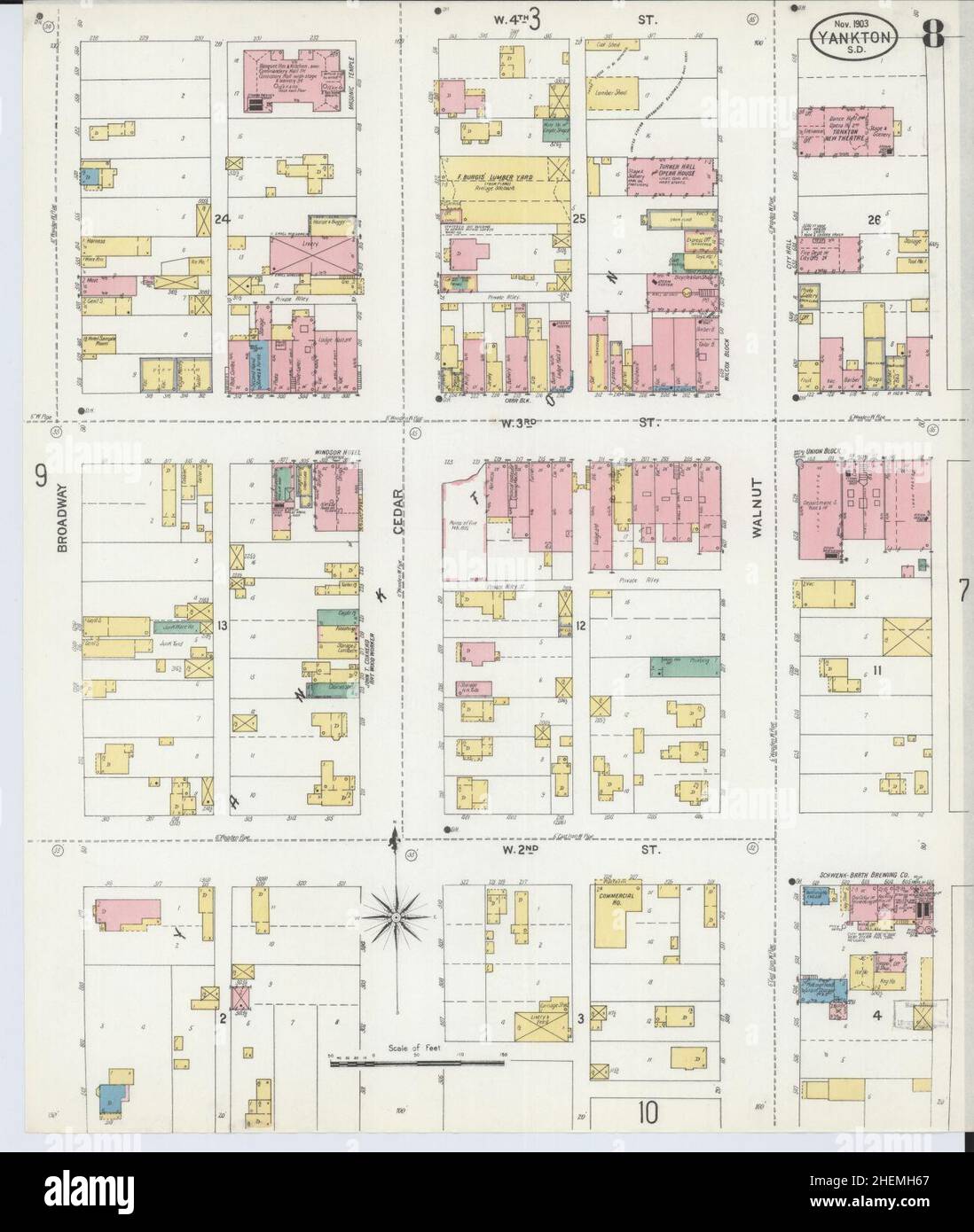 Yankton south dakota historic hi-res stock photography and images - Alamy