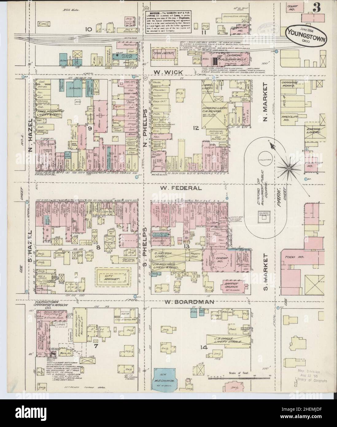 Mahoning county map hi-res stock photography and images - Alamy