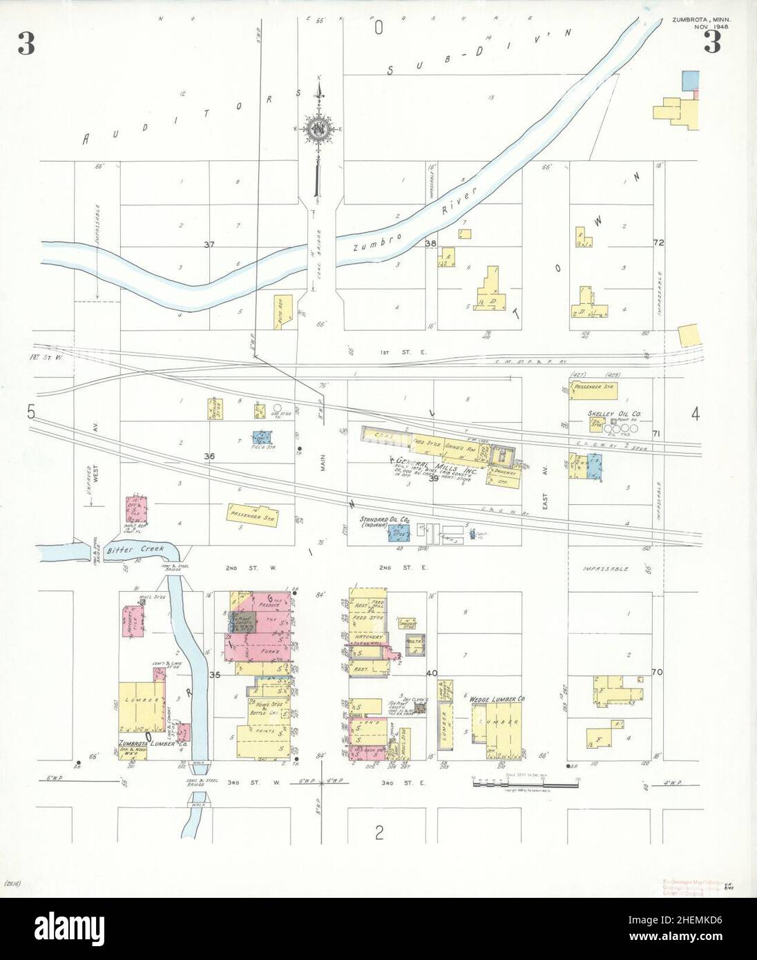 Sanborn Fire Insurance Map from Zumbrota, Goodhue County, Minnesota ...