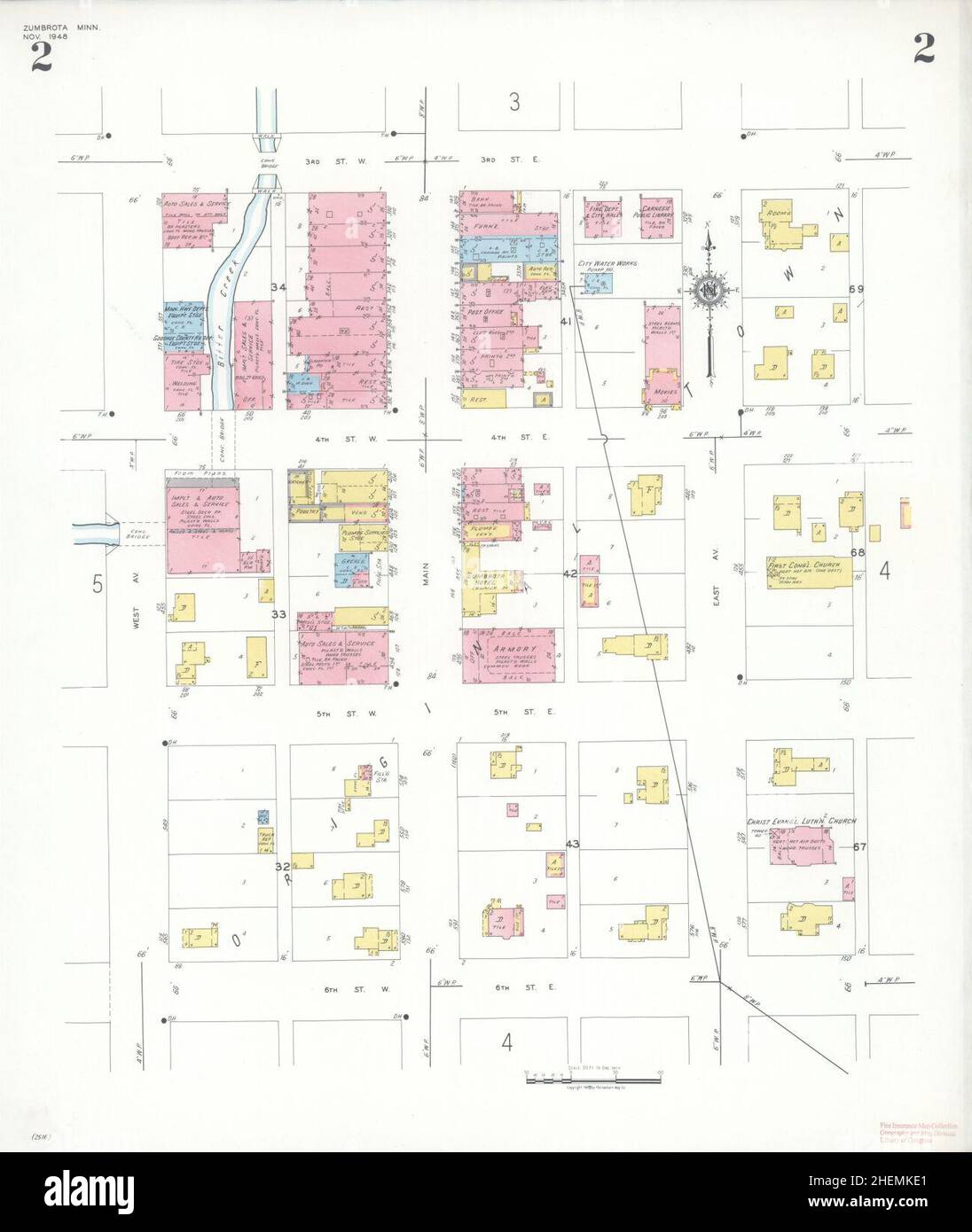 Sanborn Fire Insurance Map from Zumbrota, Goodhue County, Minnesota ...
