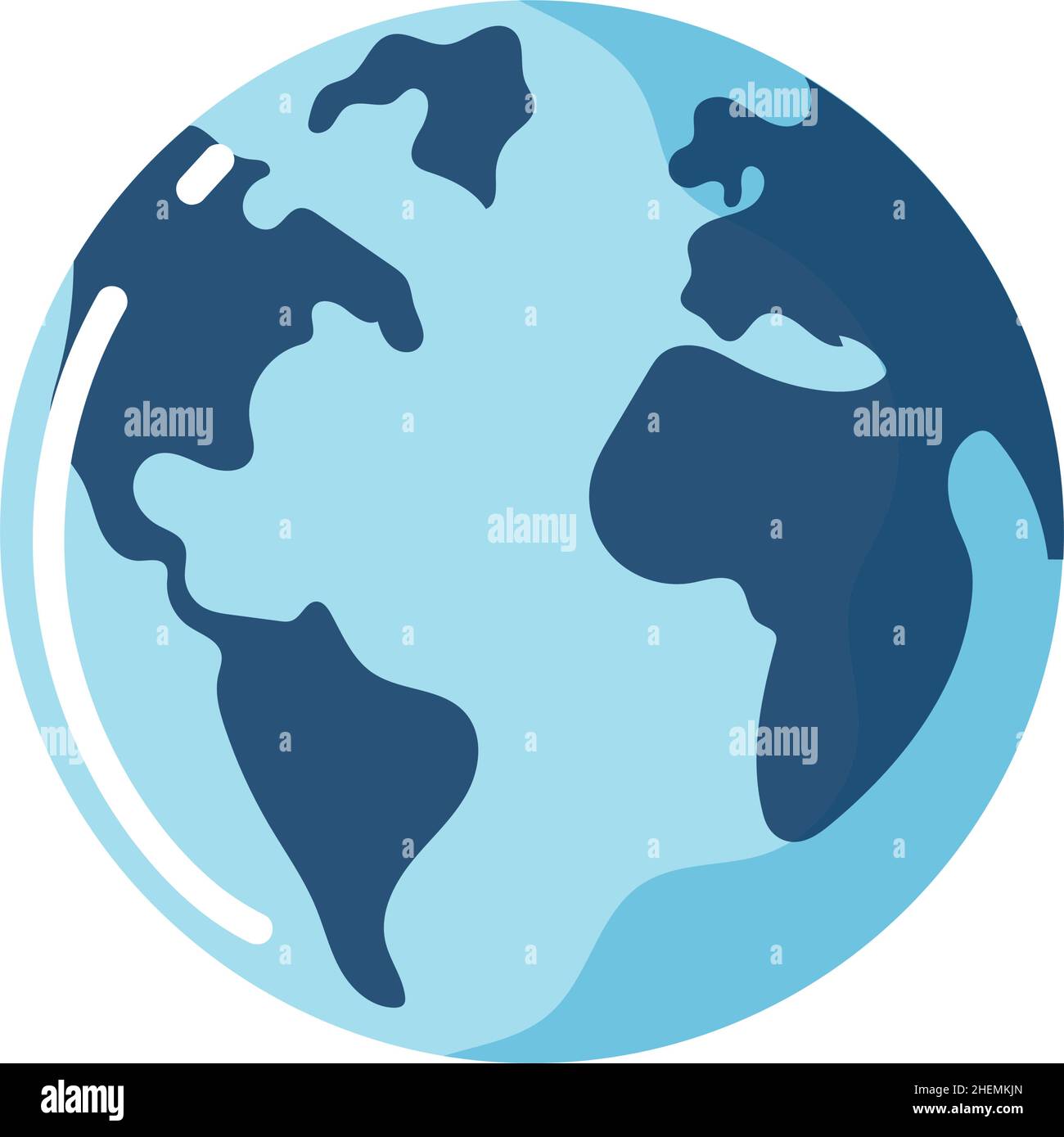 world map flat Stock Vector Image & Art - Alamy