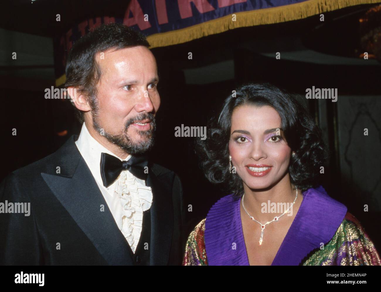 Henry Silva and Persis Khambatta Circa 1980's Credit: Ralph Dominguez ...