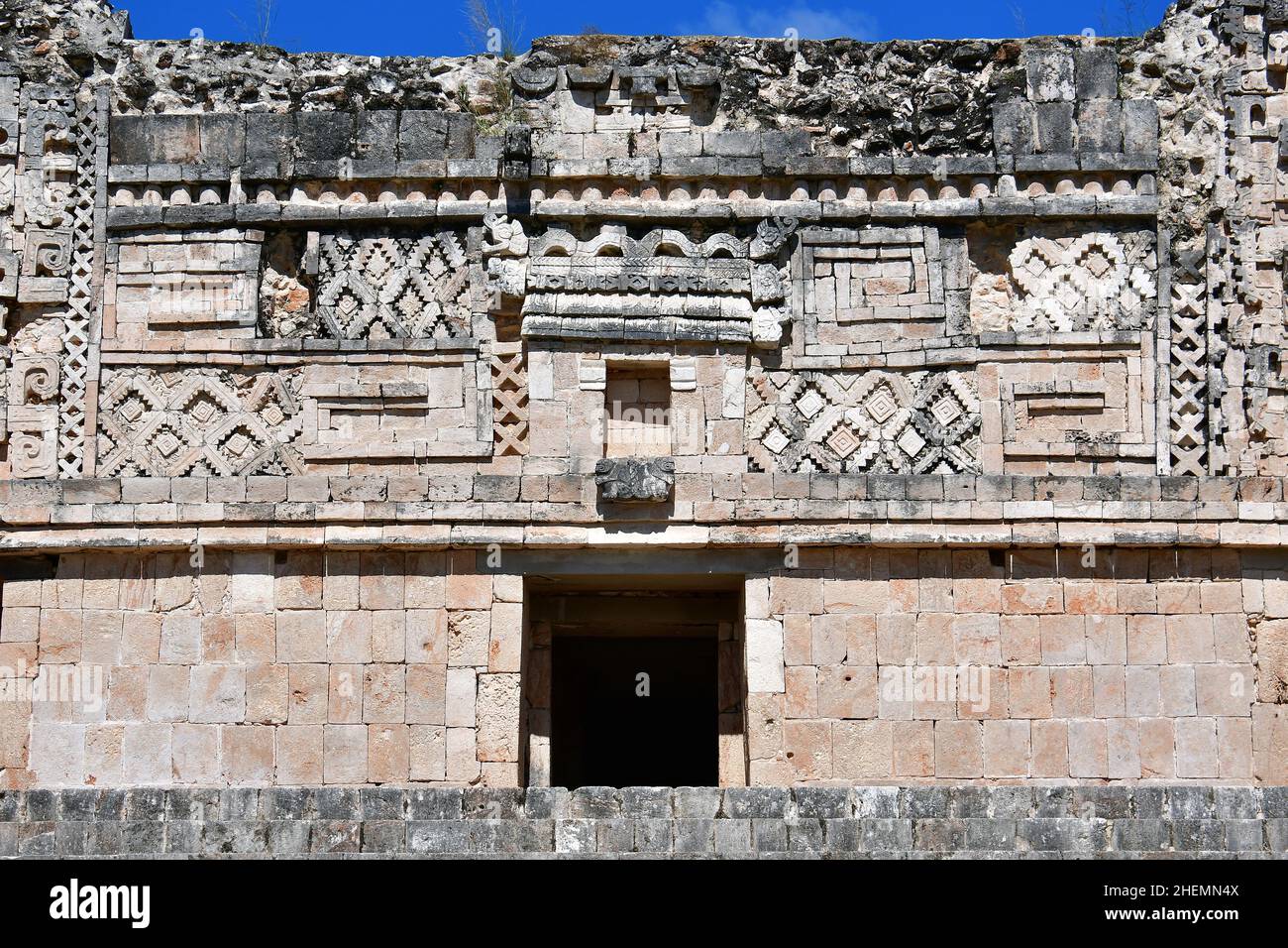 Nunnery Quadrangle (Cuadrangulo de las Monjas), Uxmal, Maya ruins ...