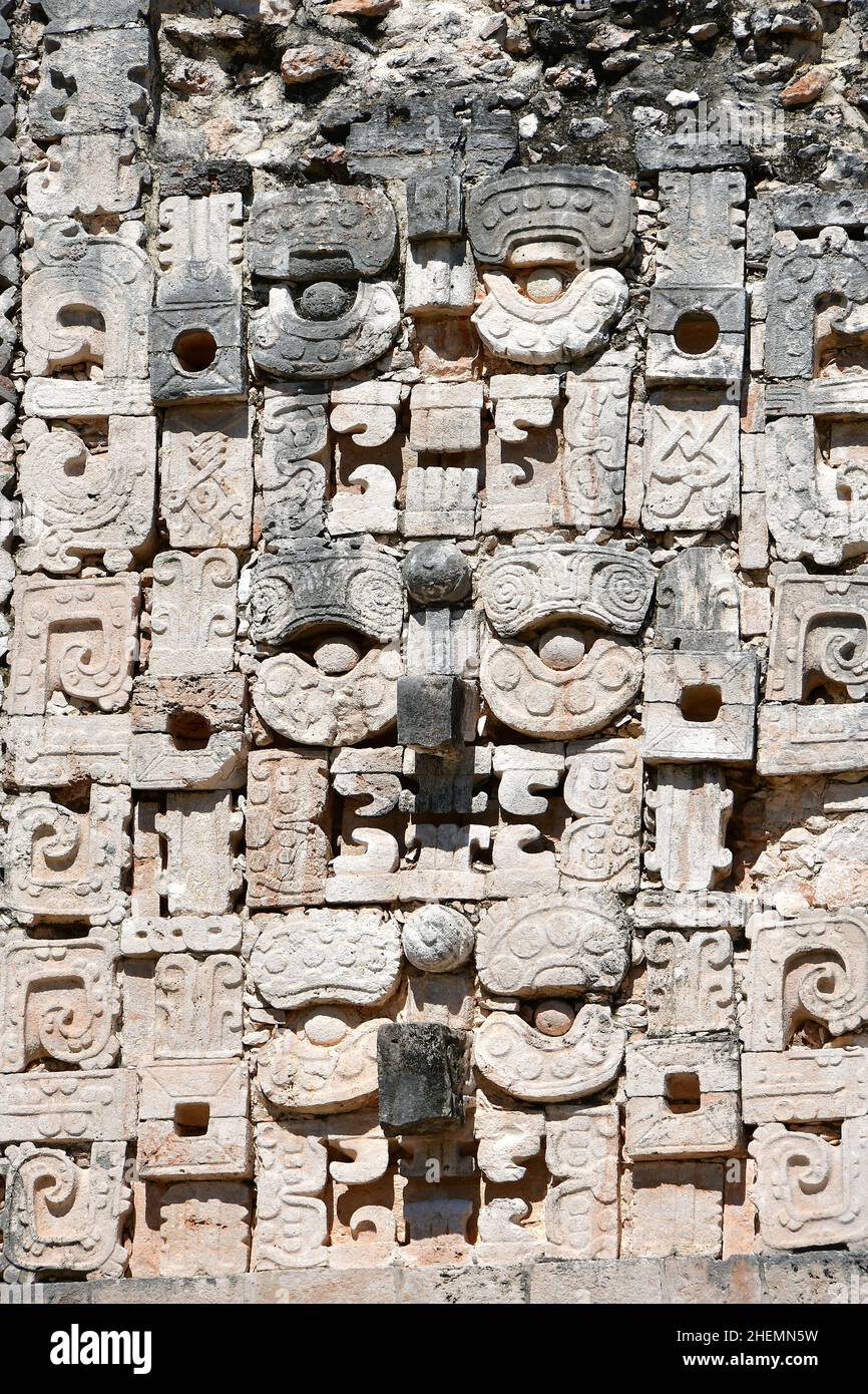 Nunnery Quadrangle (Cuadrangulo de las Monjas), Uxmal, Maya ruins ...