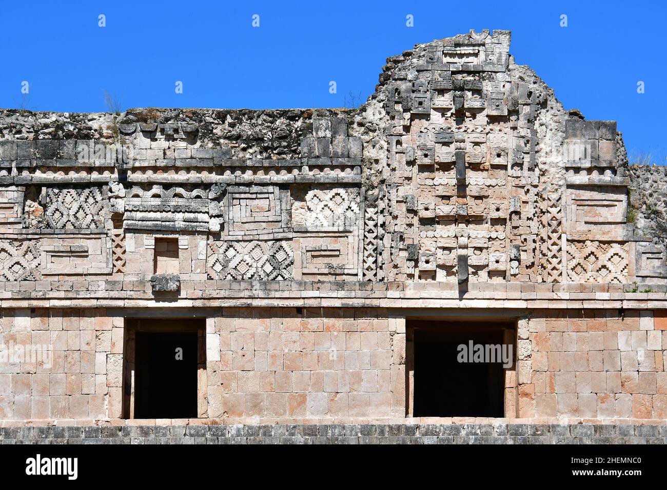 Nunnery Quadrangle (Cuadrangulo de las Monjas), Uxmal, Maya ruins ...