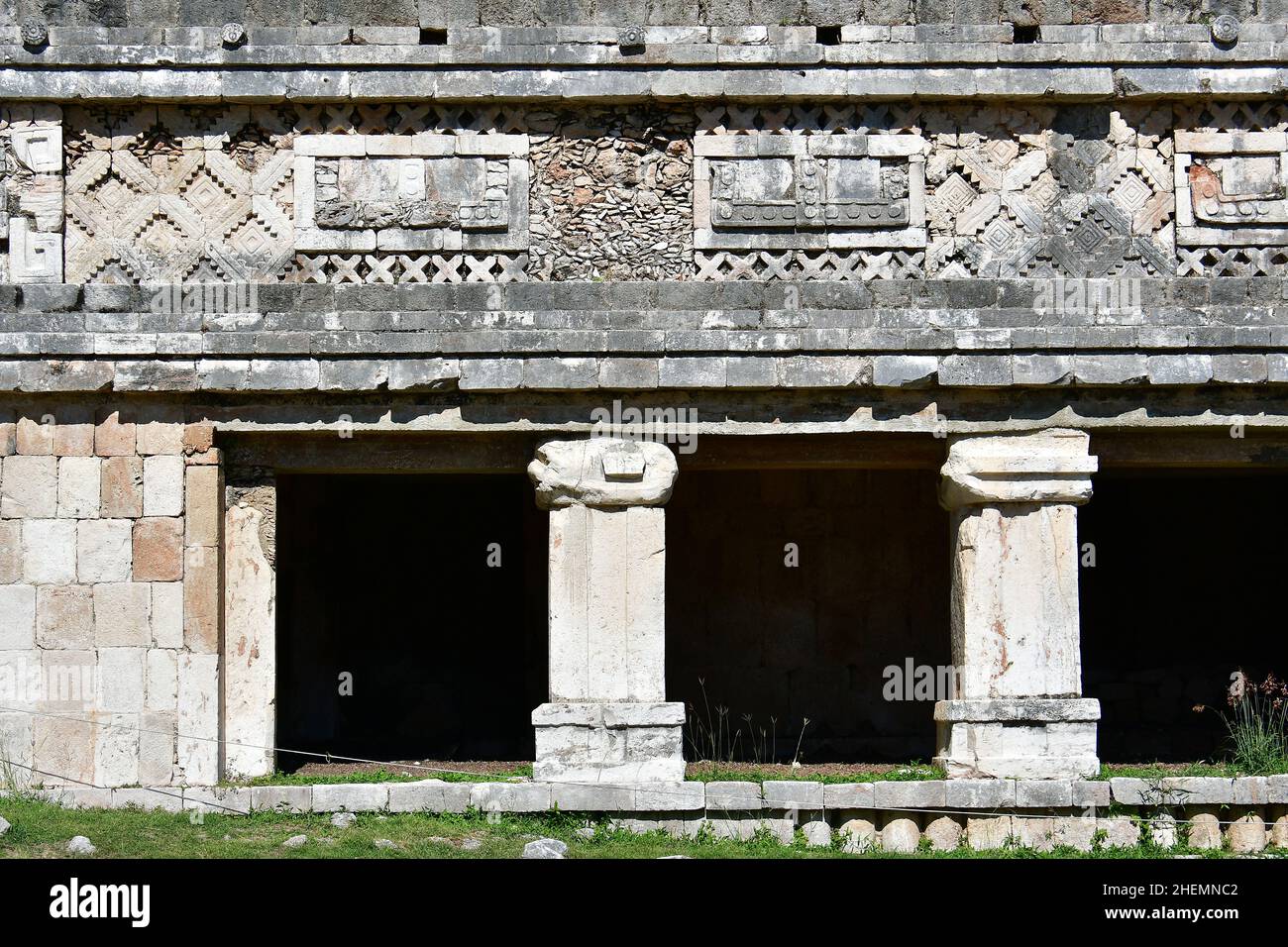 Nunnery Quadrangle (Cuadrangulo de las Monjas), Uxmal, Maya ruins ...