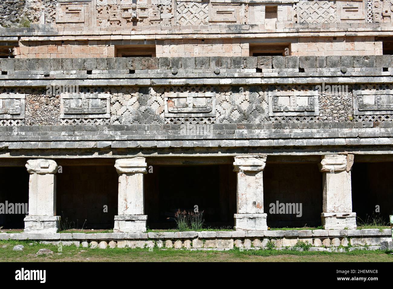 Nunnery Quadrangle (Cuadrangulo de las Monjas), Uxmal, Maya ruins ...