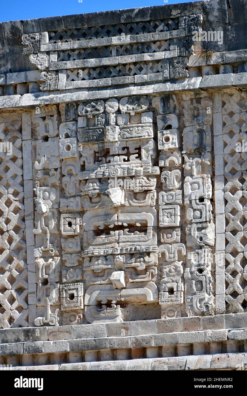 Nunnery Quadrangle (Cuadrangulo de las Monjas), Uxmal, Maya ruins ...