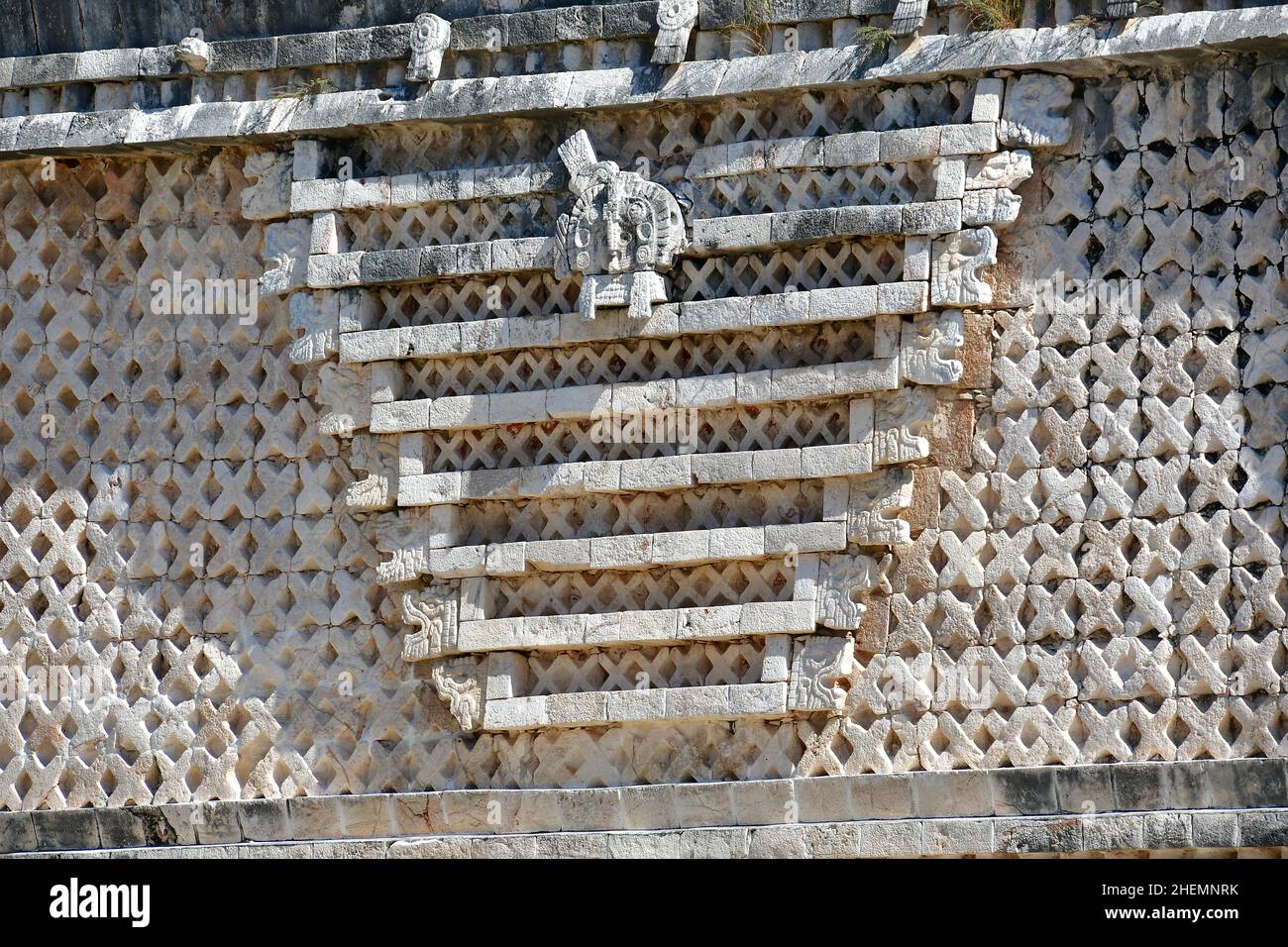 Nunnery Quadrangle (Cuadrangulo de las Monjas), Uxmal, Maya ruins ...