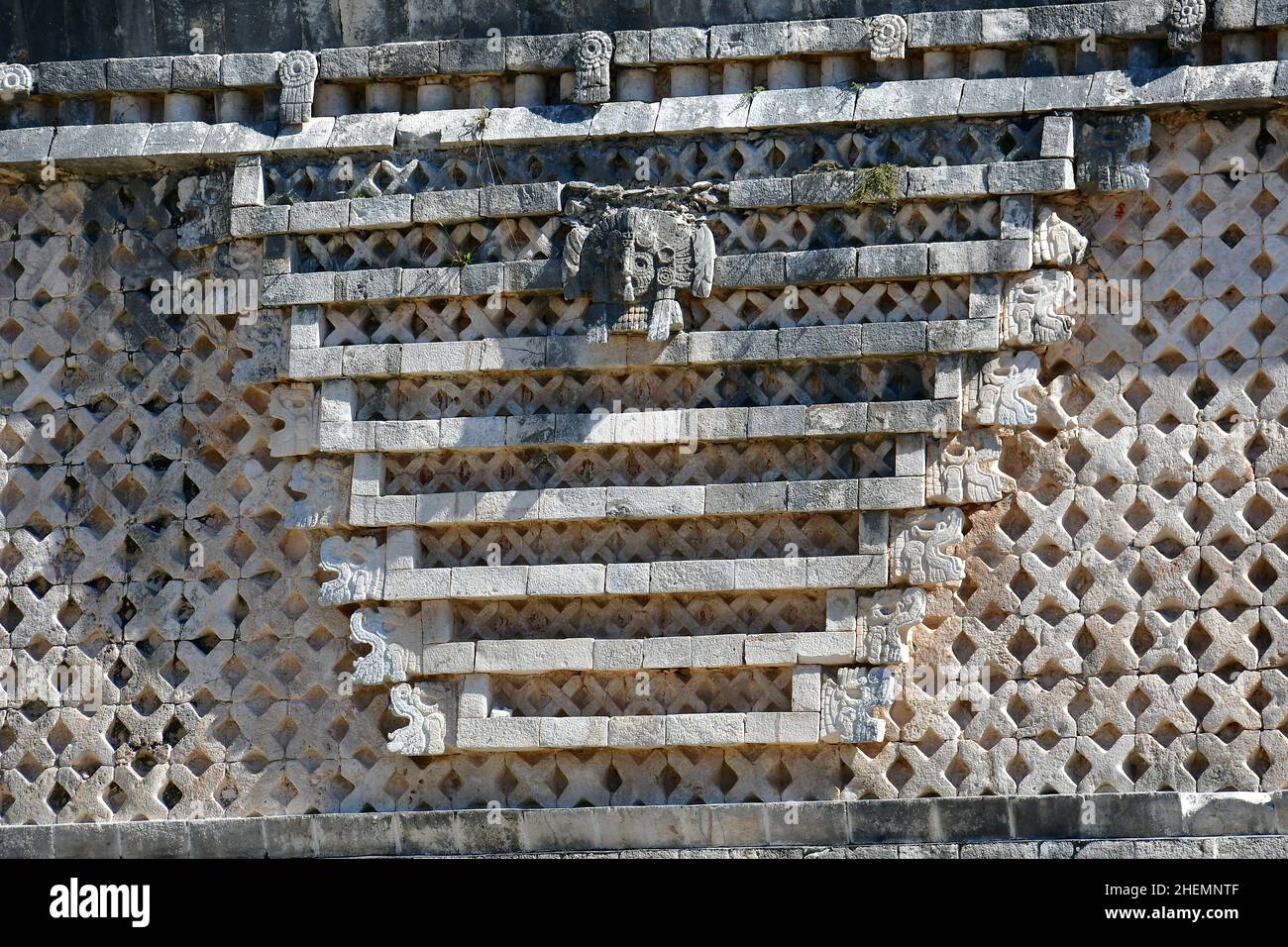 Nunnery Quadrangle (Cuadrangulo de las Monjas), Uxmal, Maya ruins ...