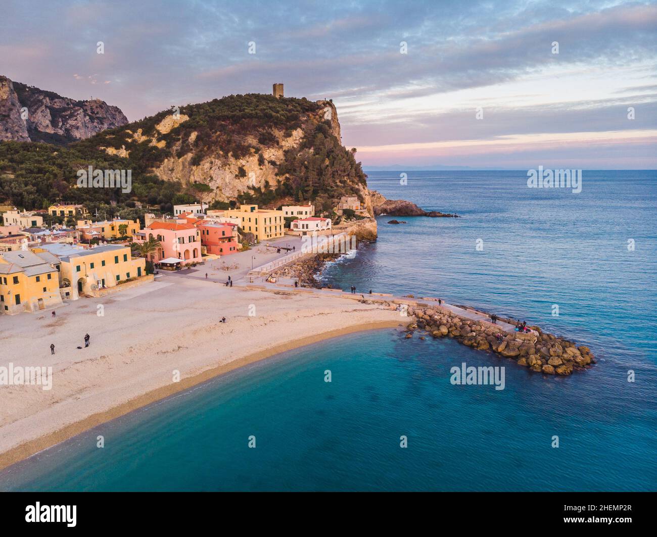 Beach varigotti liguria italy hi-res stock photography and images - Alamy