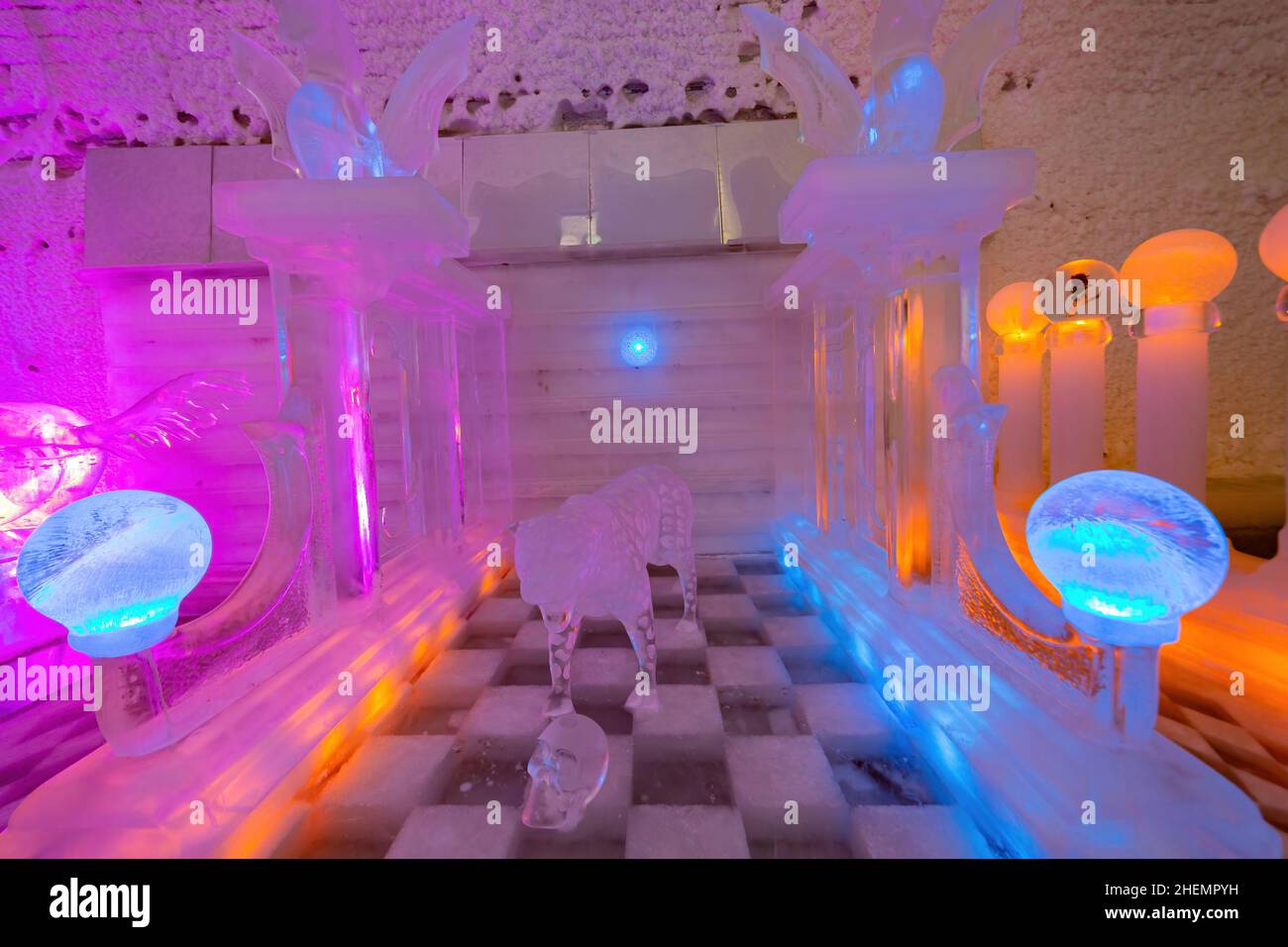 Fairbanks alaska ice museum hi-res stock photography and images - Alamy