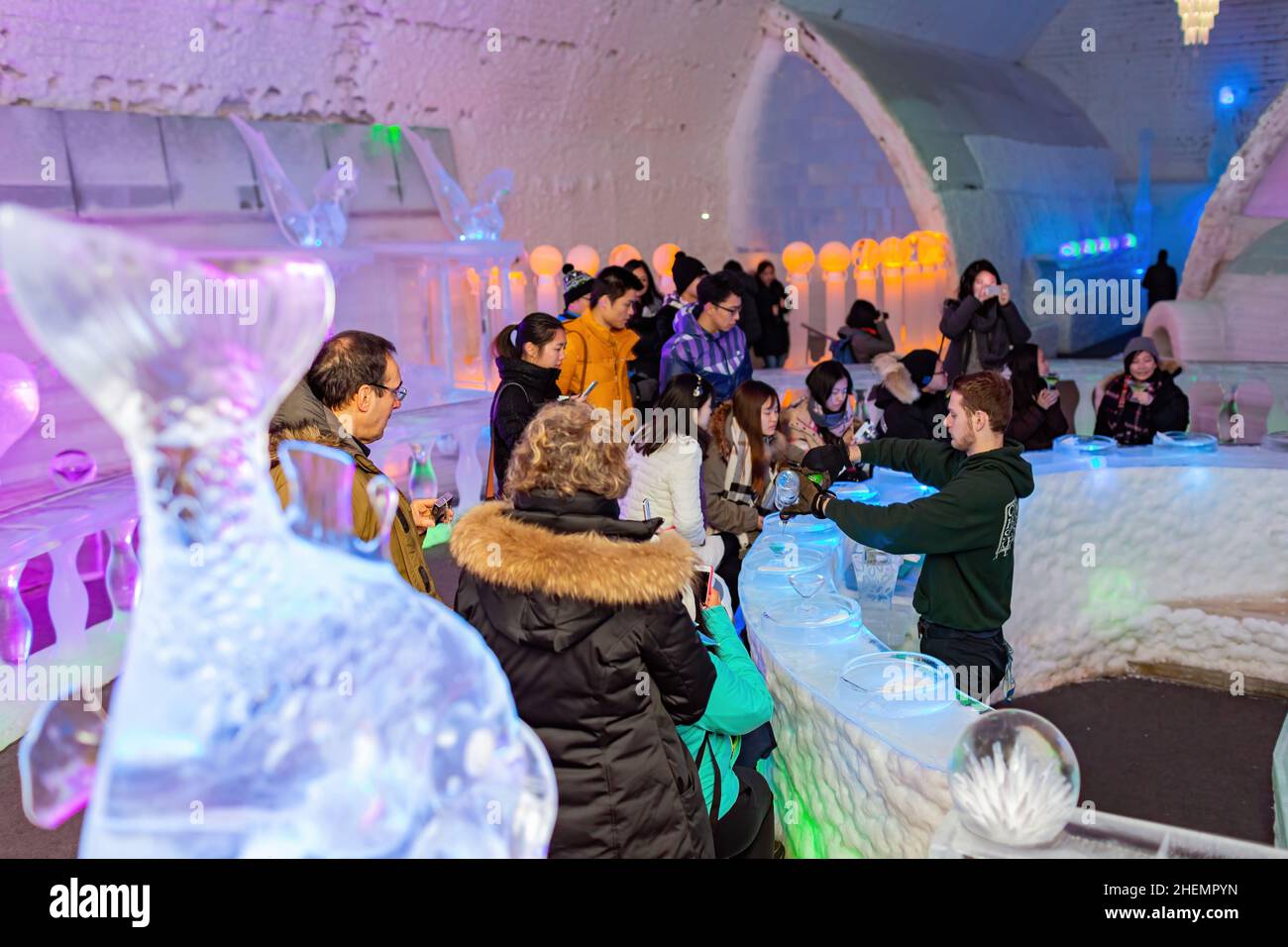 Fairbanks alaska ice museum hi-res stock photography and images - Alamy