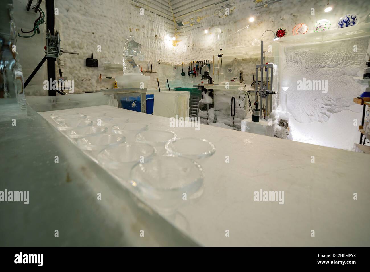 Fairbanks alaska ice museum hi-res stock photography and images - Alamy