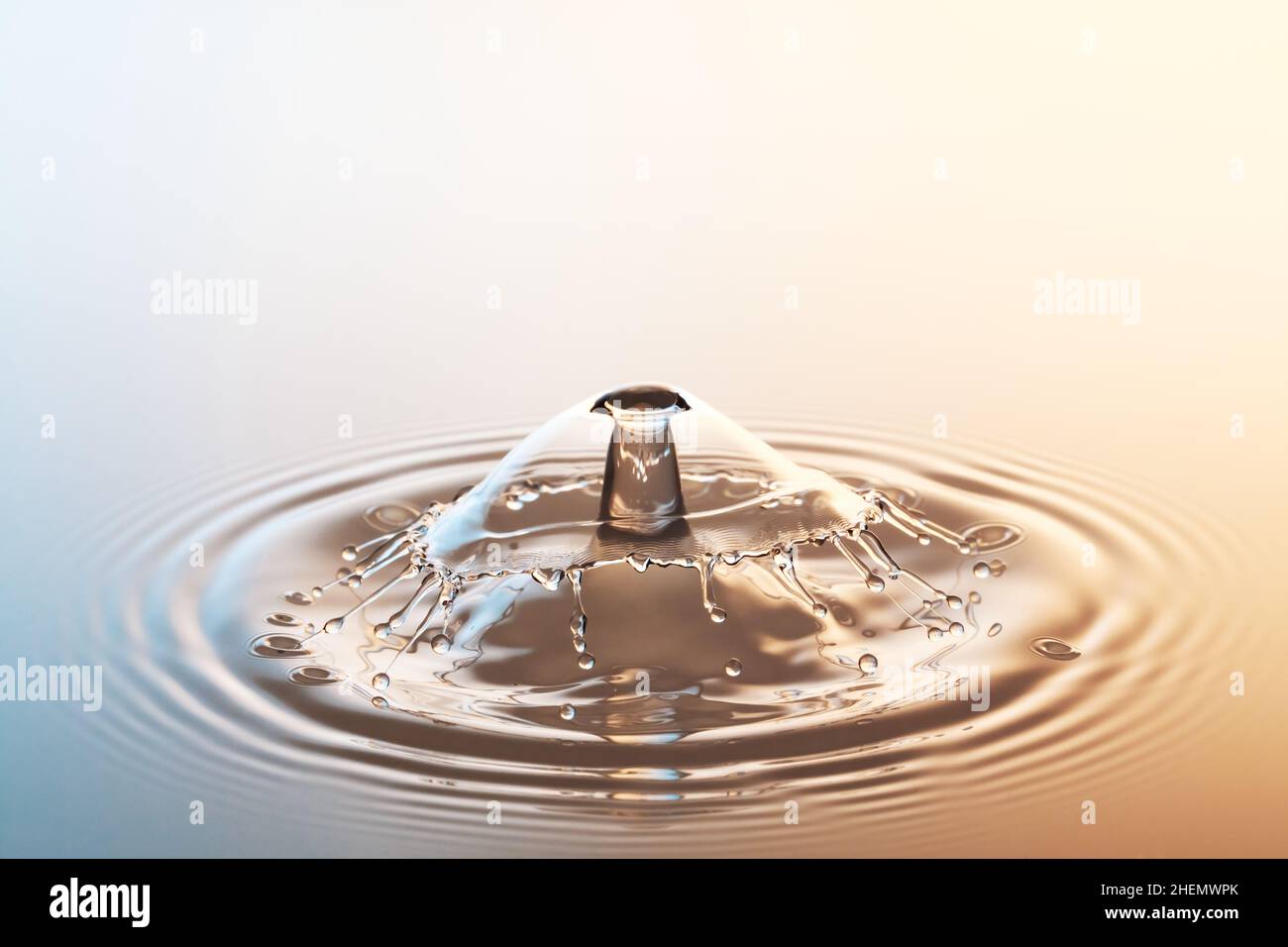 Water splash abstract two hi-res stock photography and images - Alamy