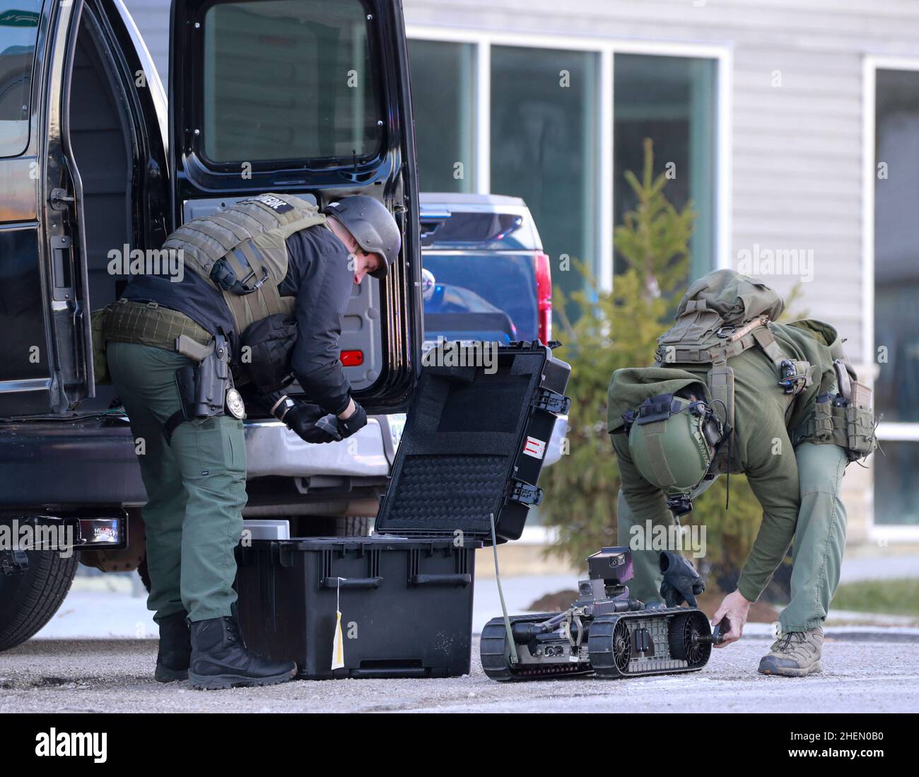 BLOOMINGTON, UNITED STATES - 2022/01/10: Members of the Critical ...