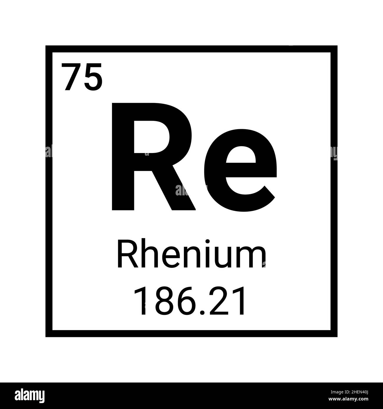Rhenium Symbol
