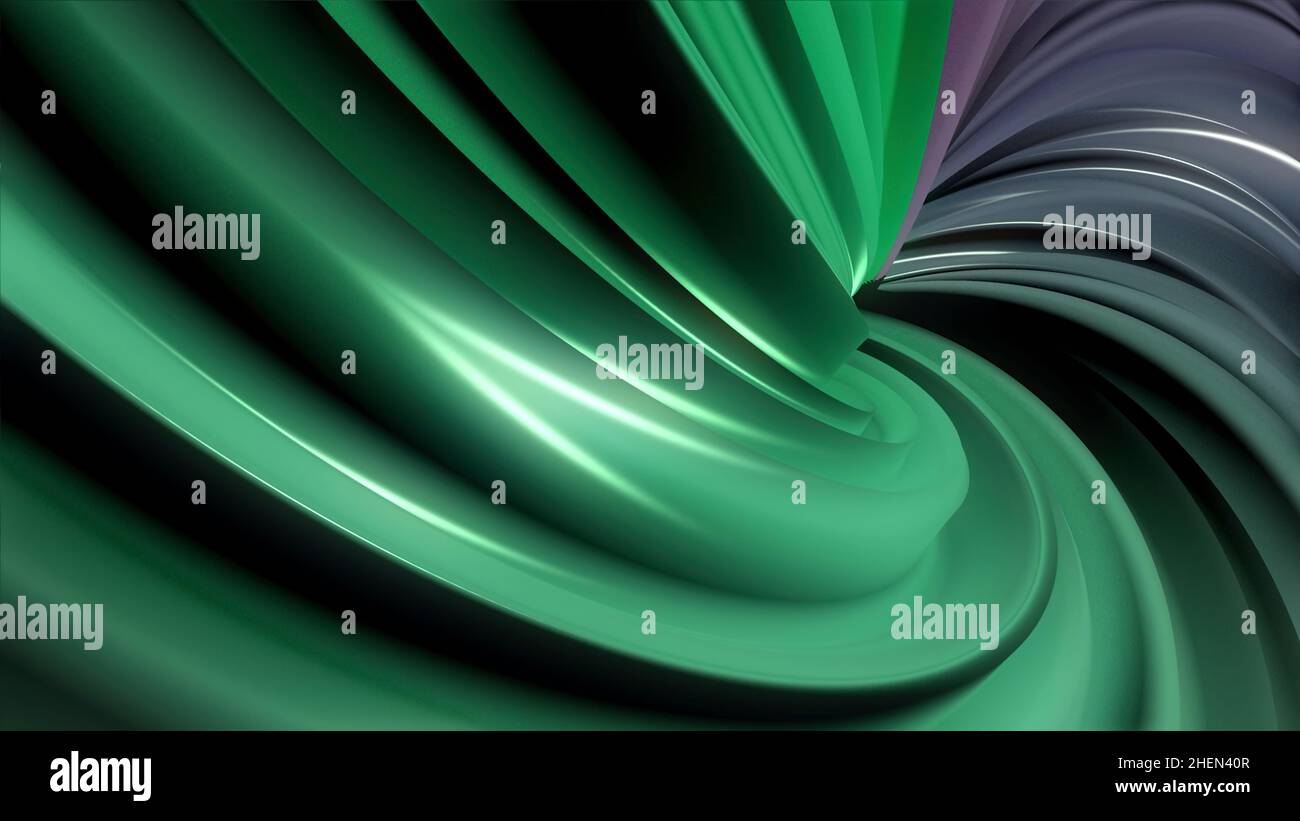 Animated circle shape composed from tree dimensional arrows, rotating ...