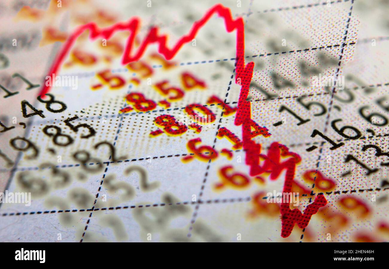 Stock market negative indexes and negative trend-line - abstract ...