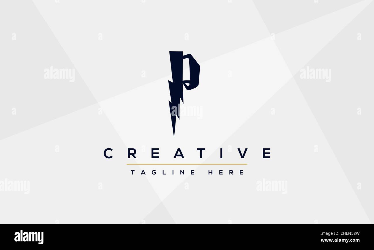 Modern elegant creative P Logo Design and template. PP icon initial ...