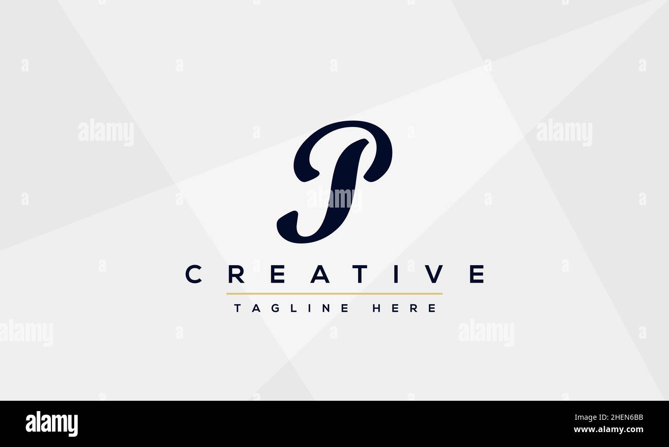 Modern elegant creative P Logo Design and template. PP icon initial ...