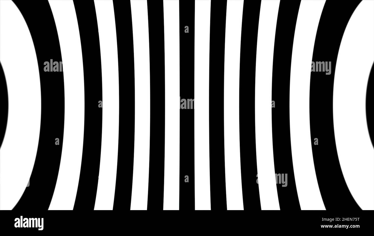 Dynamic black and white transition animation covering the screen and ...