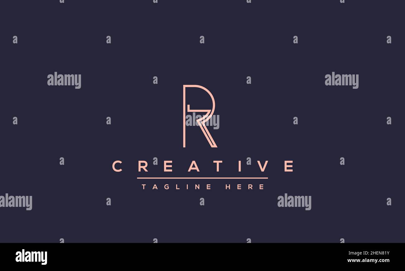 R logos Stock Vector Images - Alamy